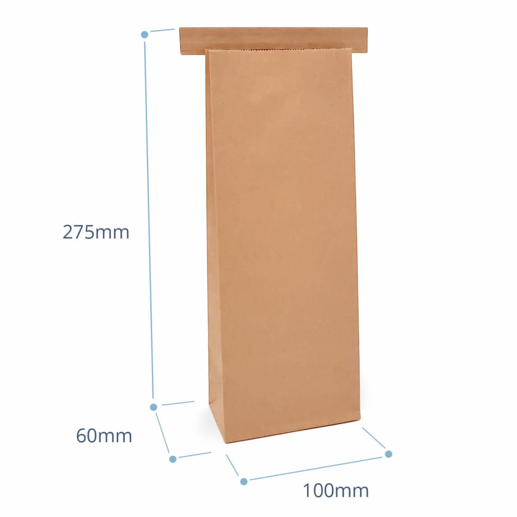 Tin Tie Retail Paper Bag - Medium (500) » King Pack